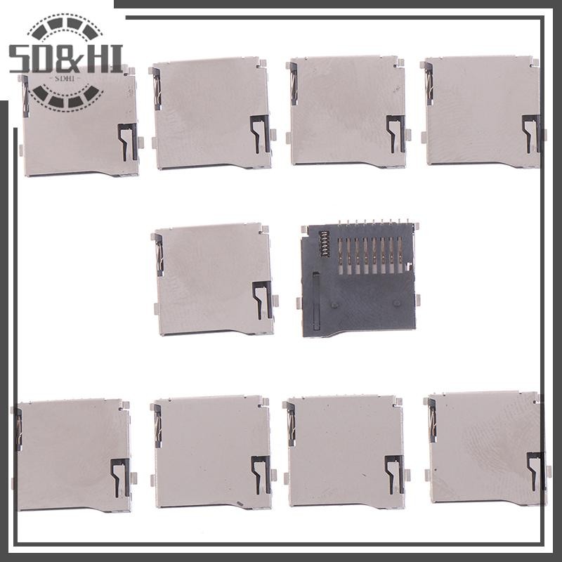 Sdhi 10 Chiếc Loại TransFlash TF Micro Card Ổ Cắm Adapter Đầu Nối PCB ...