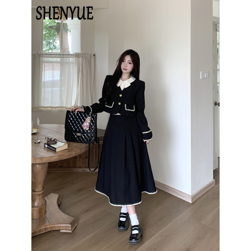 SHENYUE Set đồ nữ set áo kiểu xu hướng hàn xinh sang chảnh WCS24C0K1O ...