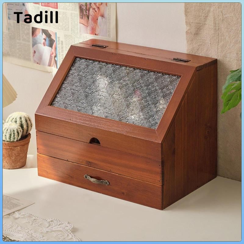 Dụng cụ sắp xếp trang điểm bằng gỗ cho bàn Vanity cho mặt bàn tủ quần ...