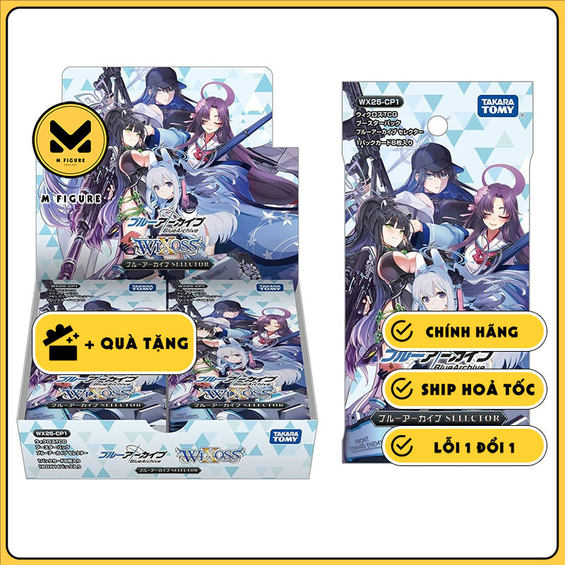 THẺ BÀI Blue Archive - WIXOSS - SELECTOR (WX25-CP01) PACK CARD CHÍNH HÃNG | Shopee Việt Nam