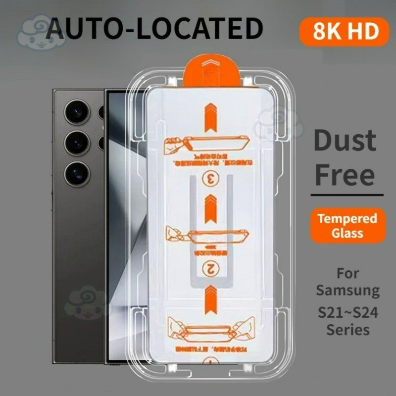 Cường Lực Samsung Tự Dán tự hút bụi Cho Samsung Galaxy S24 S23 S22 S21 ...