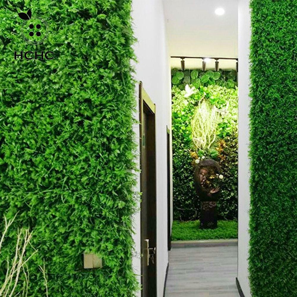 Bảng điều khiển tường cỏ nhân tạo HCHC, Bảng điều khiển tường cây nhựa ...