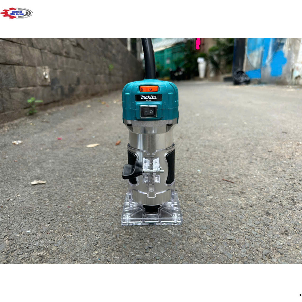 Máy Phay Gỗ MAKITA 6mm RT3709 có điều tốc 720W với thích hợp soi mộng ...