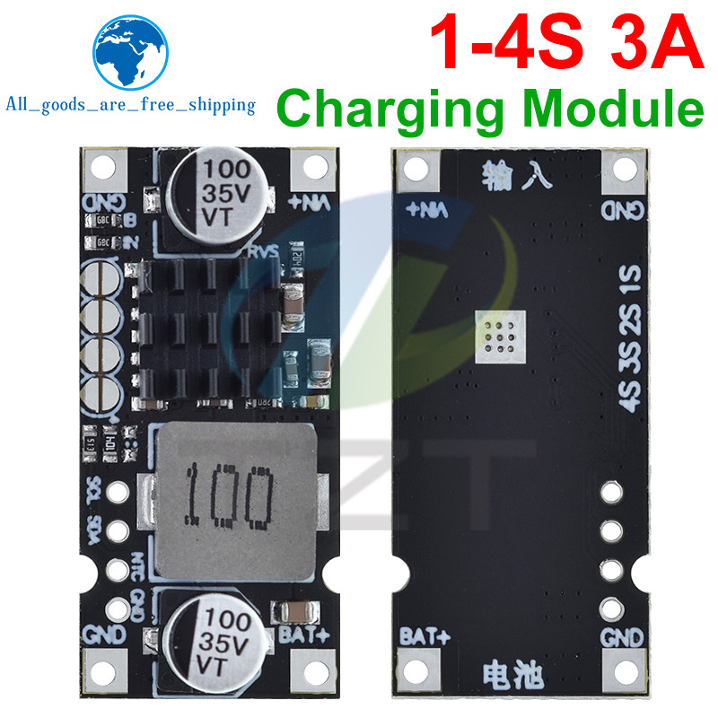 1S 2S 3S 4S 5V-26V 3A 40W Lithium Batery Sạc Bước Mô Đun Với Bảo Vệ Nhiệt Độ Dòng Điện Có Thể ...