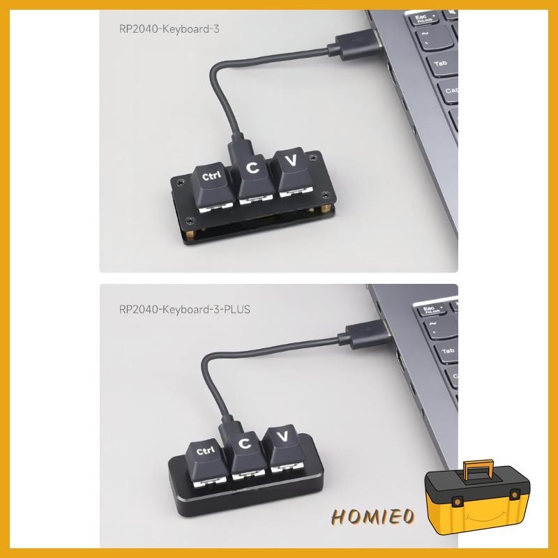Homie Di Động 3 Phím Mini Bàn Phím Ctrl C V Bàn Phím Copy Dán Shotcut ...