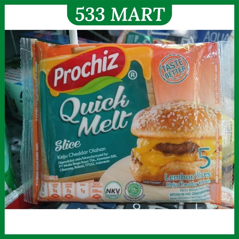 Phô Mai Lát PROCHIZ Qick Melt 85g 5 Miếng/Bịch | Shopee Việt Nam