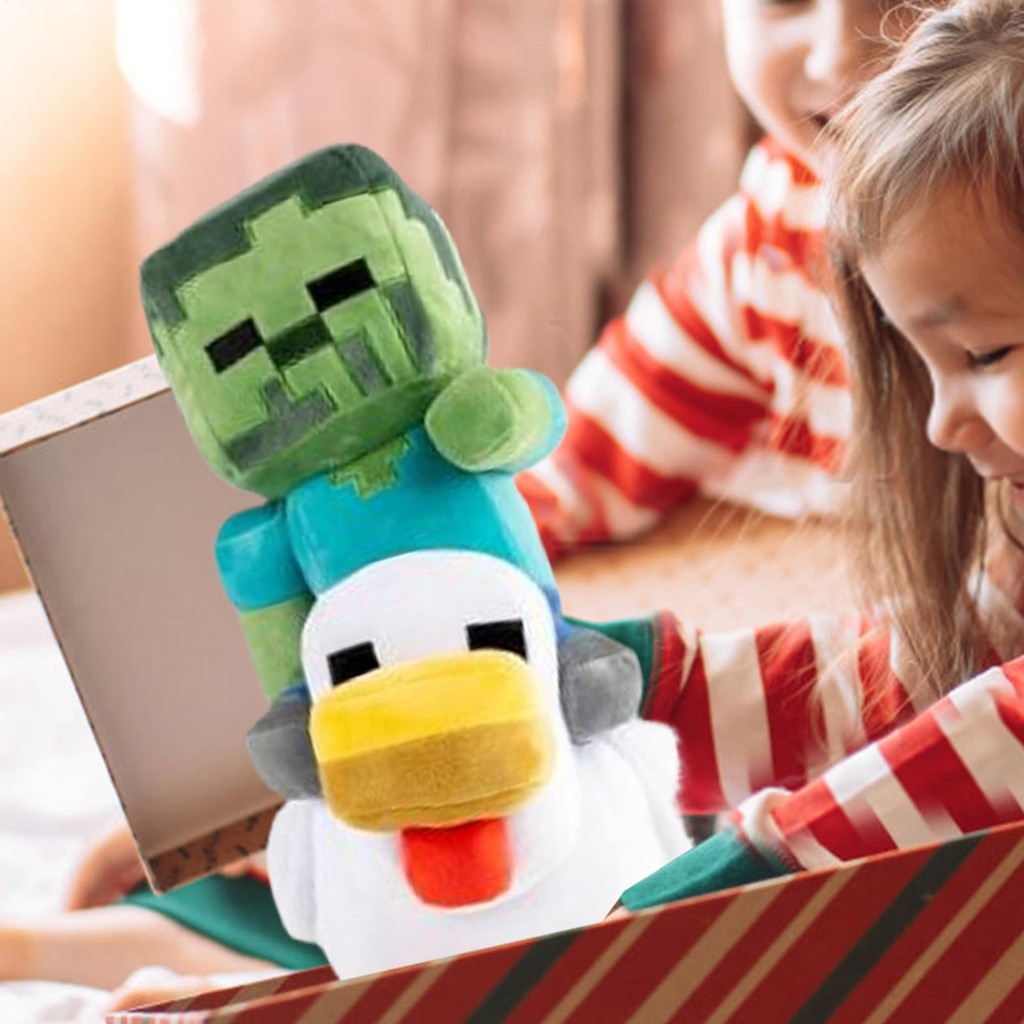 Minecraft Búp Bê Nhồi Bông Nhân Vật Trò Chơi Sang Trọng Đồ Chơi Búp Bê ...