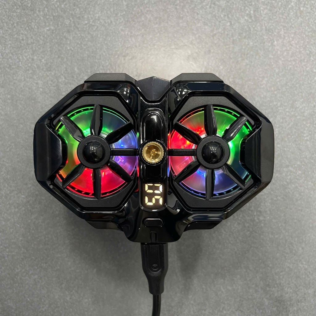 Quạt Tản Nhiệt DL21 Sò Lạnh Có Led RGB Có Màn Hình Hiển Thị Nhiệt Độ ...