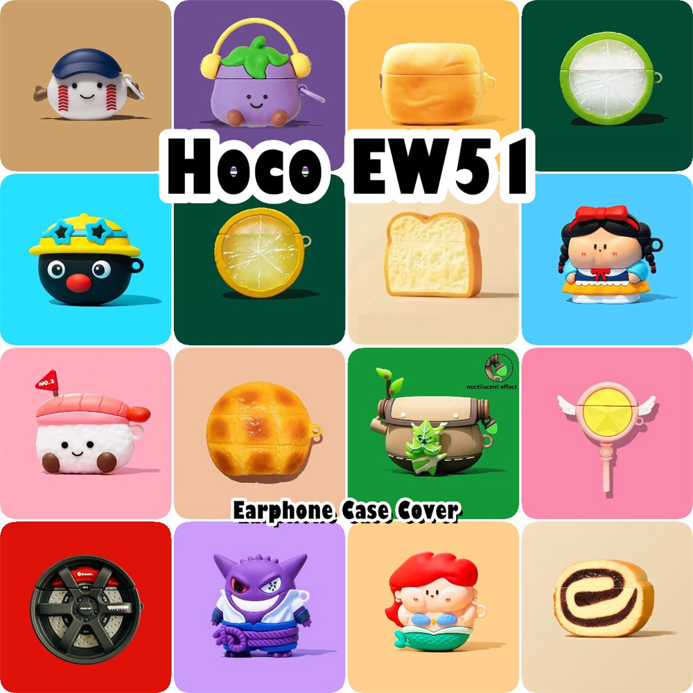 [Imamura] Dành Cho Vỏ Hoco EW51 Vỏ Tai Nghe Hoạt Hình Sáng Tạo Vỏ Silicon Mềm NO.4 | Shopee Việt Nam