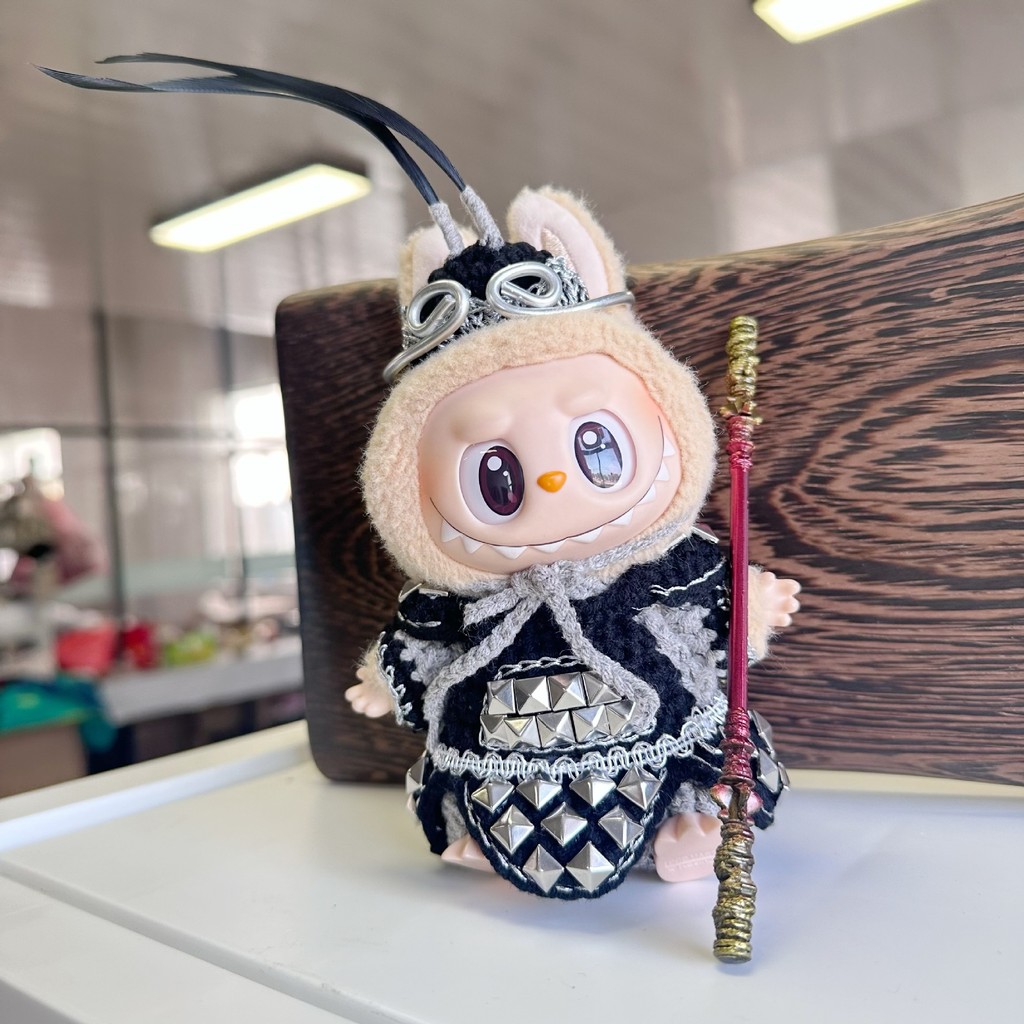 Trang phục Sun Ngộ Không cho Labubububu có chỗ ngồi 15cm Quần áo ...