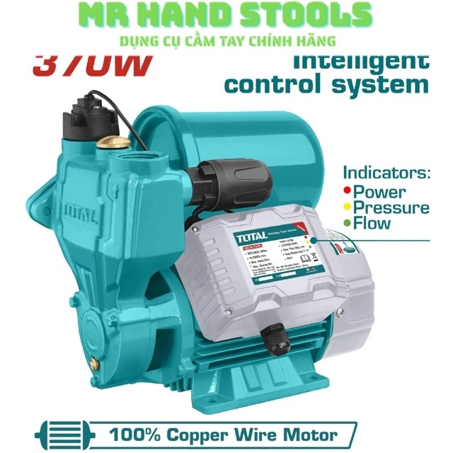 HOT Máy bơm nước tăng áp 370W(0.5HP) , Hệ thống điều khiển thông minh ...