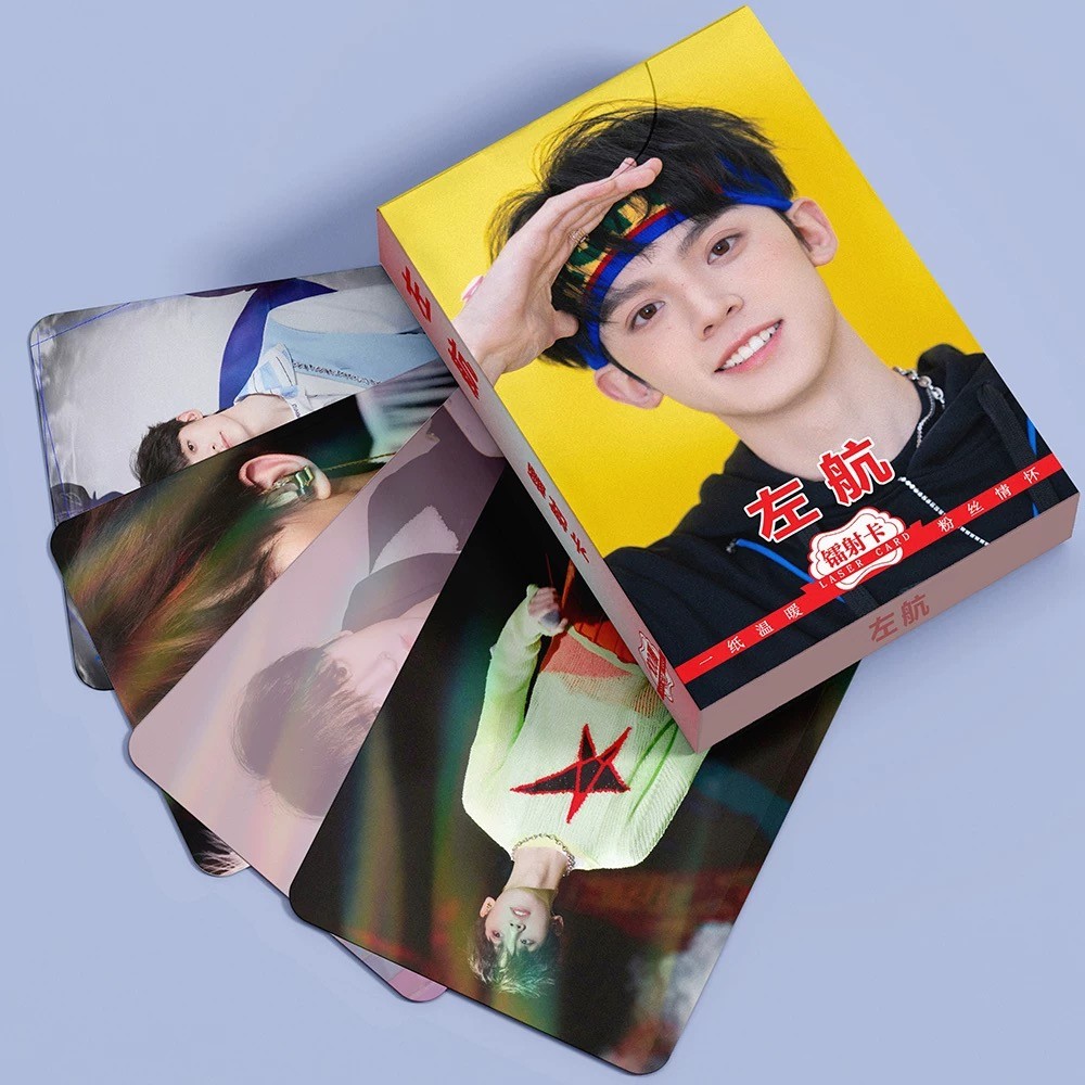 50-55pcs TF Family 3rd generation Hologram Laser Lomo Cards ‌Zhang Ji ...