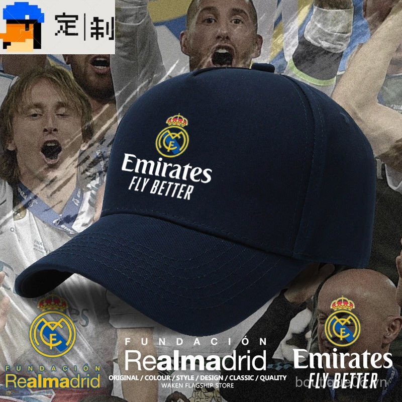 Mũ bóng chày tùy chỉnh đội bóng Real Madrid Cristiano Ronaldo Champions ...