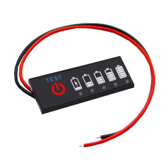Mạch báo pin 3s 12,6v. Đồng hồ led 5 đèn báo, Hiển thị phần trăm pin ...