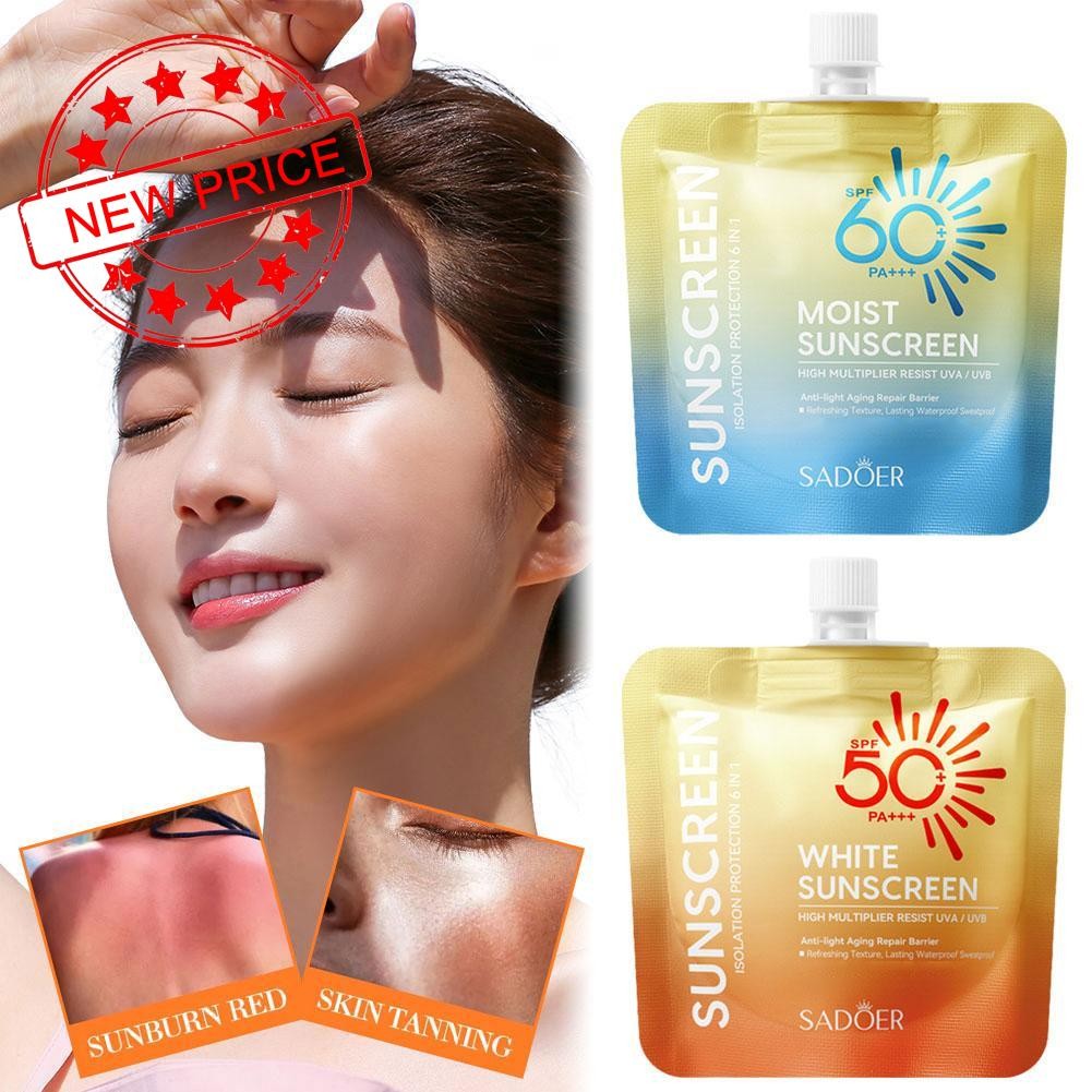 Kem chống nắng dưỡng ẩm Spf50 Spf60 Pa + + + Chống thấm nước 30g Kem chống nắng Q8a3 | Shopee ...