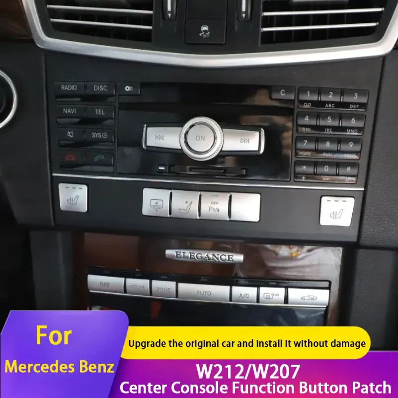 Miếng Dán Viền Xe Ô Tô Cho Xe Mercedes Benz E Class W212 W207 E200 E260 E300 Điều Khiển Trung ...