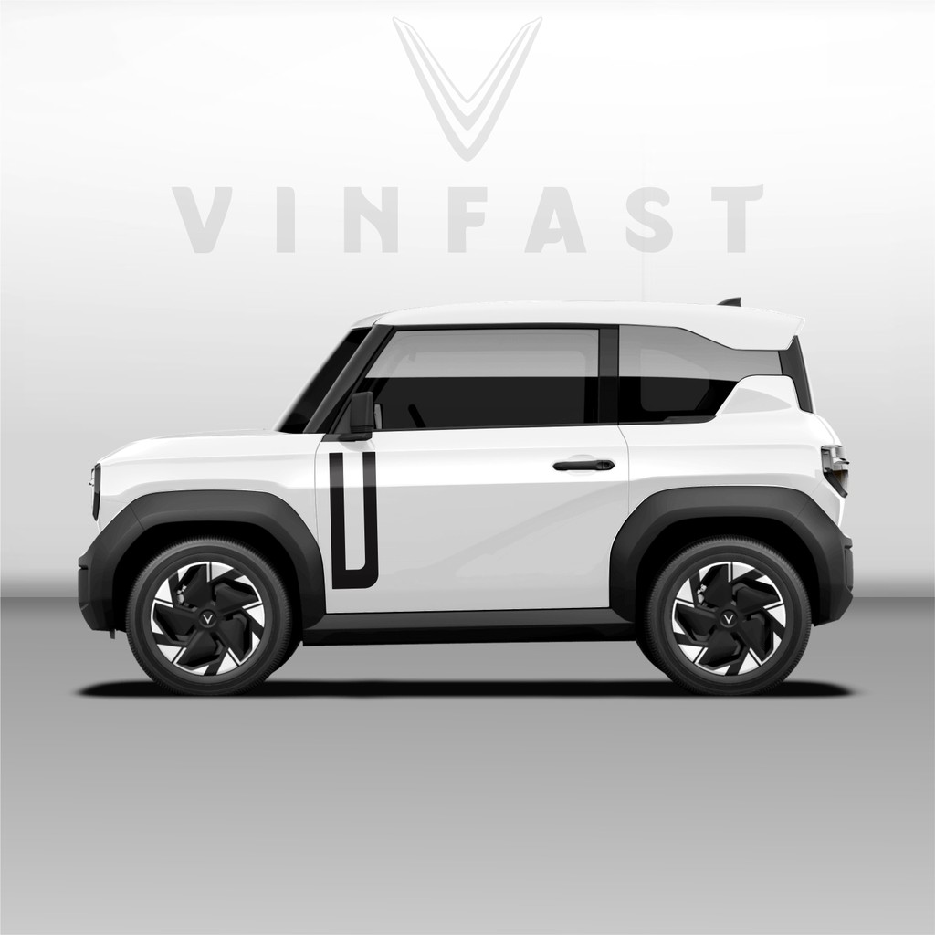 Tem dán xe VF3 - Decal dán xe VF3 MẪU TEM THỂ THAO CÁ TÍNH . 1 bộ dán 2 ...