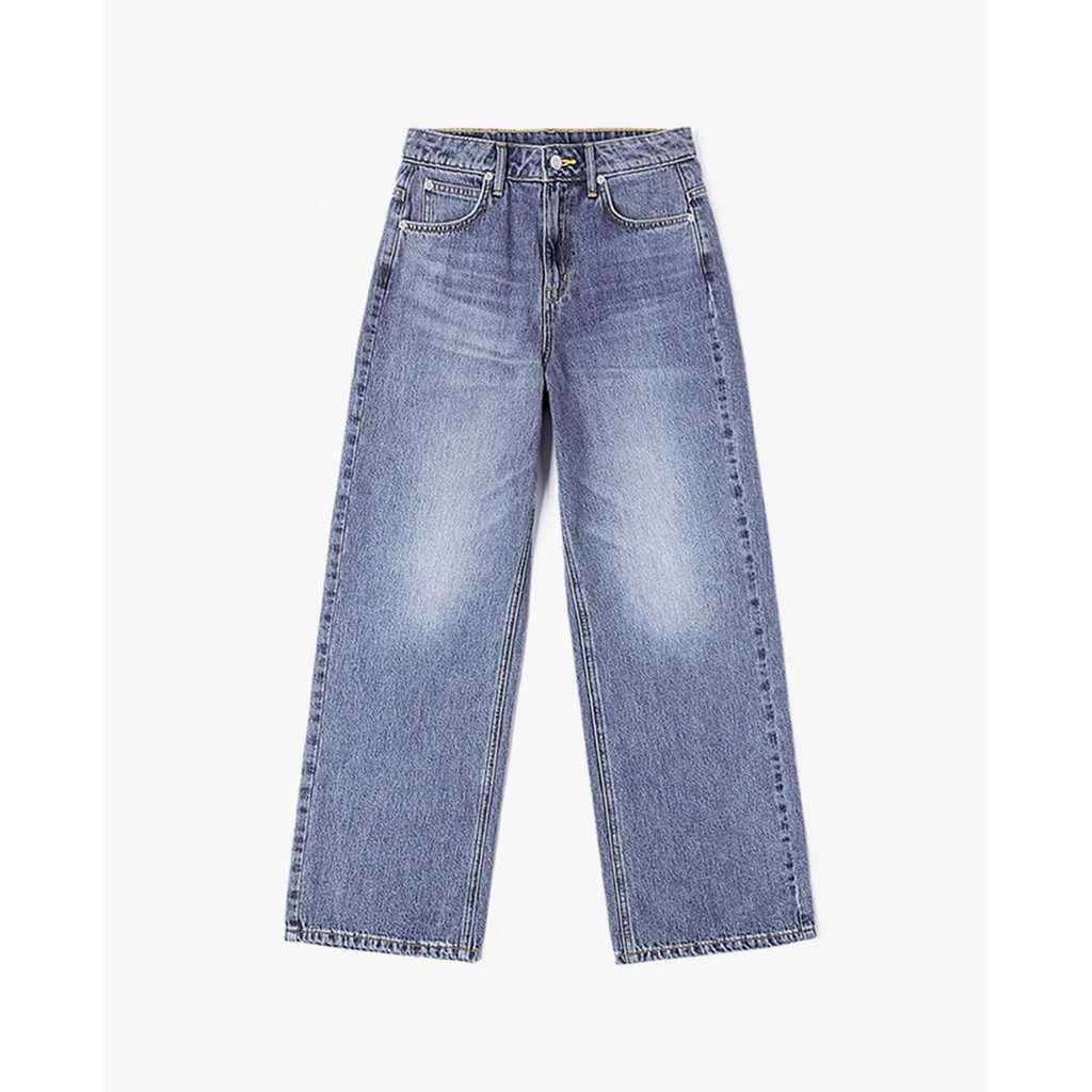 LEE - Quần jeans nữ ống rộng Lee x Ruohan Wang LWB251428101291-A07887 | Shopee Việt Nam