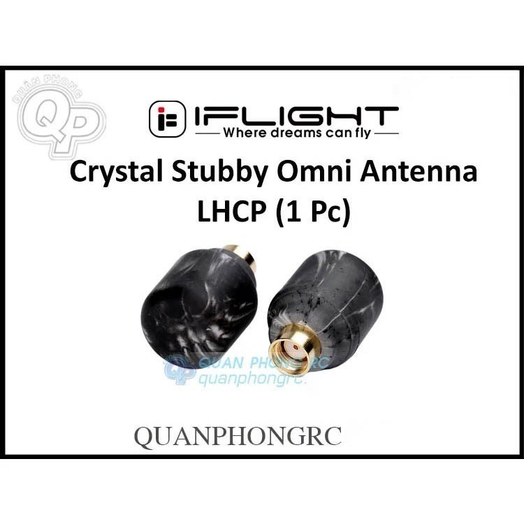 Anten LHCP iFlight Crystal Stubby /Albatross V2 5.8GHz FPV Antenna (1 ...