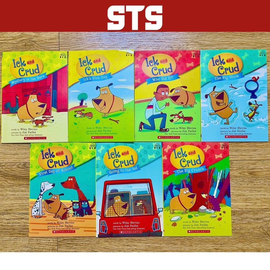 Sách - Scholastic Ick and Crud - 7 cuốn | Shopee Việt Nam