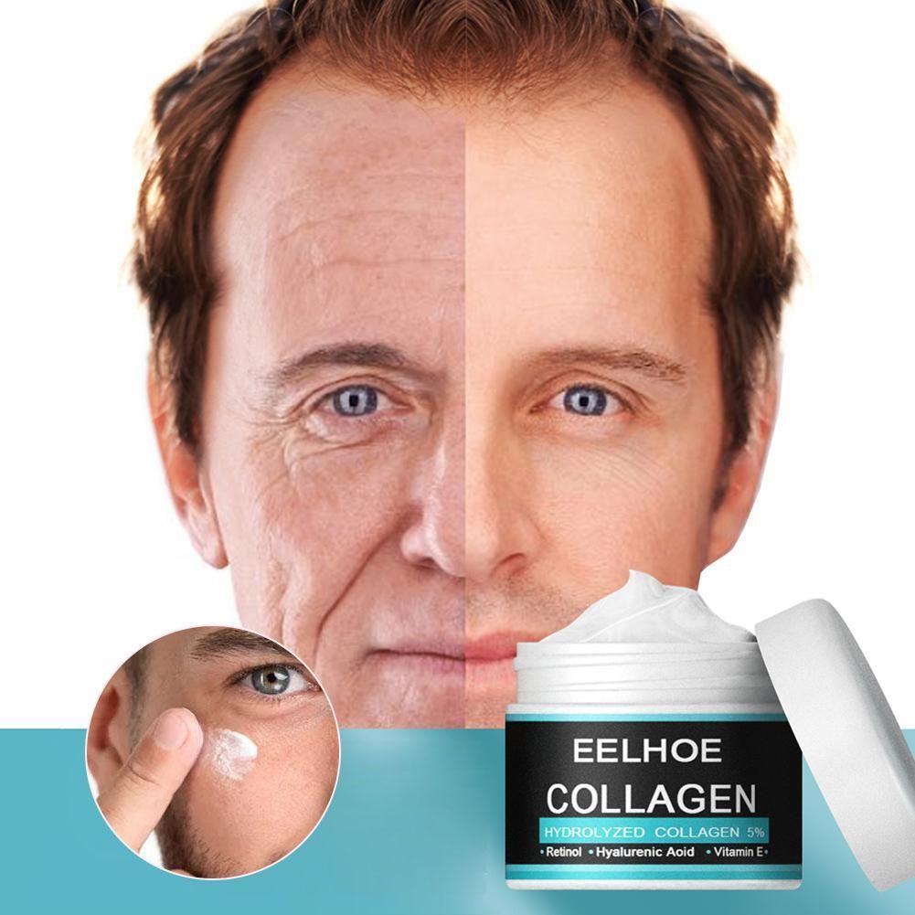Kem Dưỡng Ẩm Collagen Cho Nam Loại Bỏ Nhăn Mặt & Cổ Làm Săn Chắc Da ...