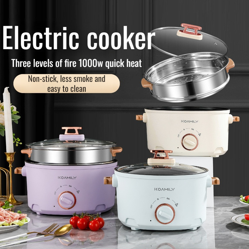 【Versatile and Convenient】Steaming and Boiling Three-Level Electric ...