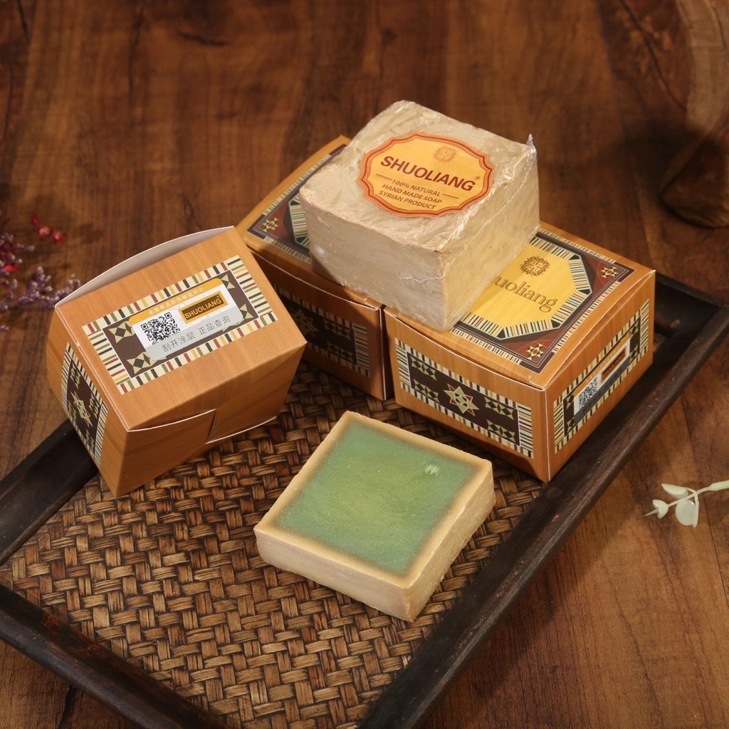 Chính thức tìm kiếm mã chống hàng giả] Xà phòng cổ thủ công Aleppo nhập khẩu Syria với ô liu ...