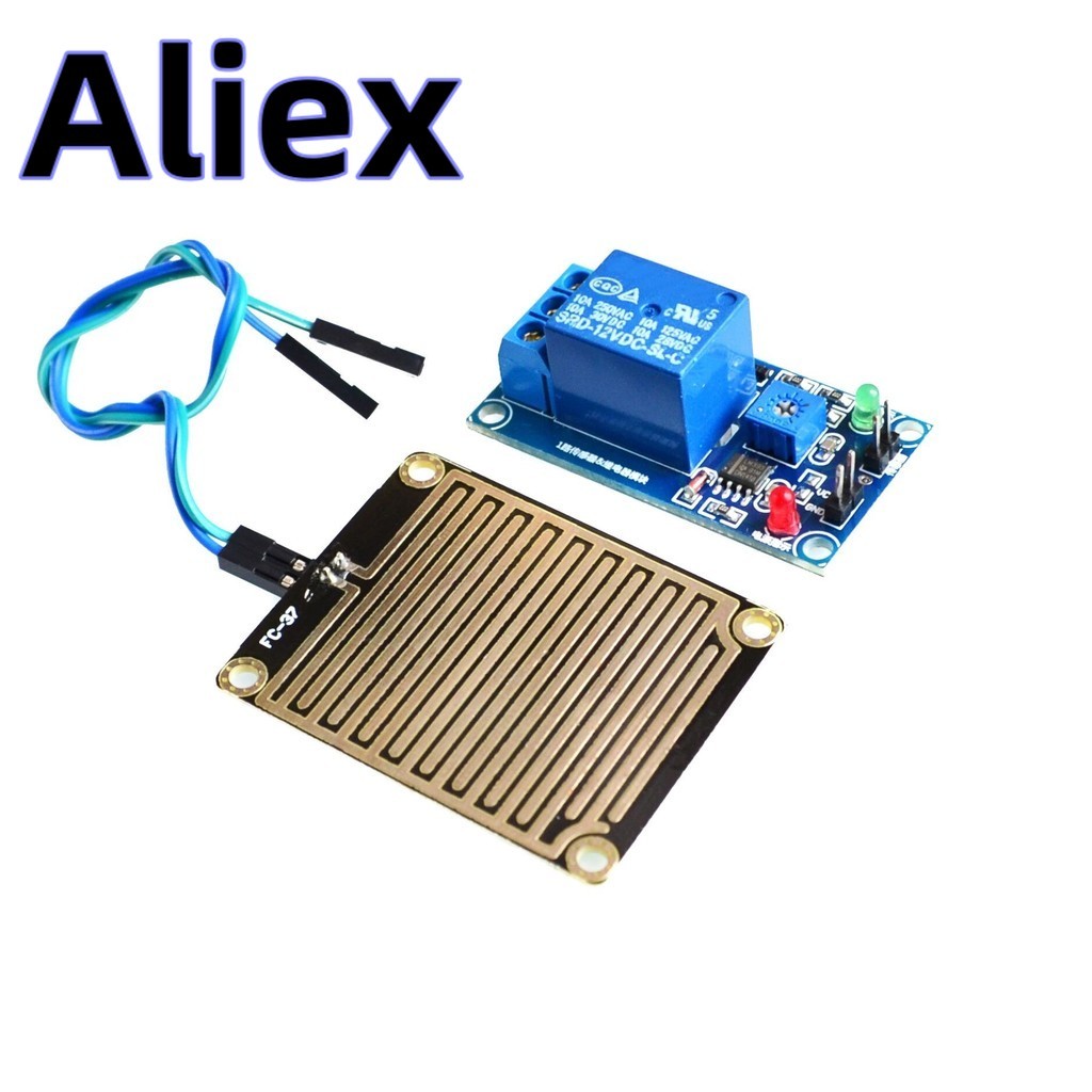 Mô-đun cảm biến phát hiện giọt mưa tuyết 12V Mô-đun thời tiết mưa Độ ẩm ...