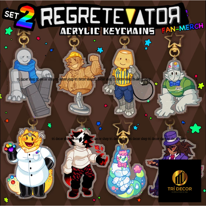 SERIES 2 REGRETEVATOR - Keychains: Wallter, Mark, Lampert, Spud, Dr ...