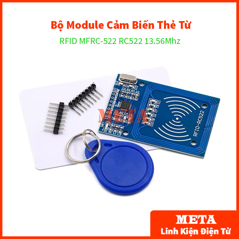 Full Bộ Module Cảm Biến Thẻ Từ RFID MFRC-522 RC522 13.56Mhz | Shopee ...