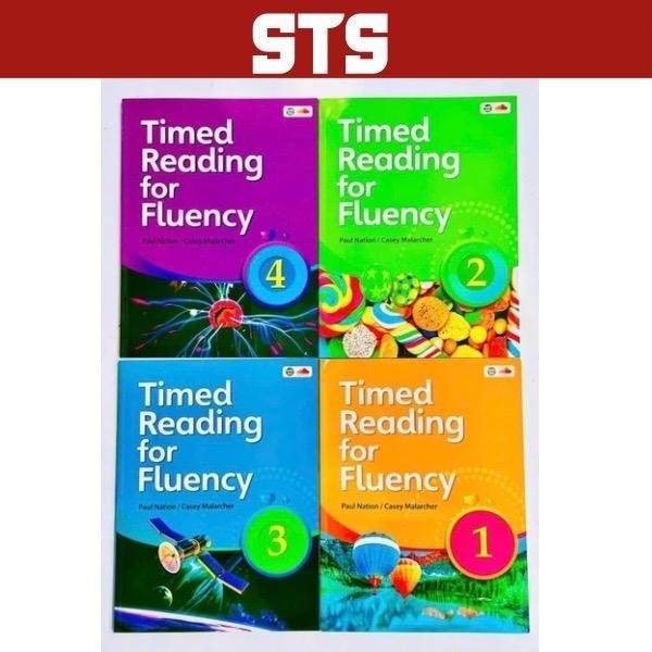 Sách - Timed Reading for Fluency Level 1-4 - bộ 4 cuốn NHẬP | Shopee ...
