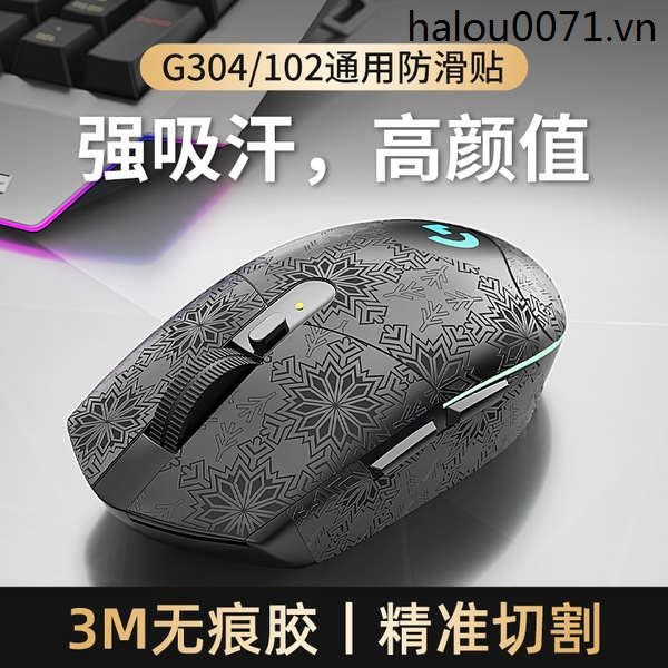 [Ch L à h nh dá n] Thích hợp cho nhãn dán chuột không dây Logitech G304 / G102 Miếng dán chống ...