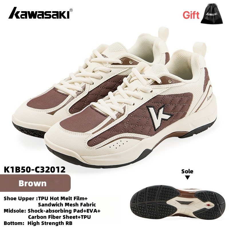 Giày Cầu Lông Kawasaki K1B50-C32012 Nữ Và Nam Huấn Luyện Chuyên Nghiệp ...