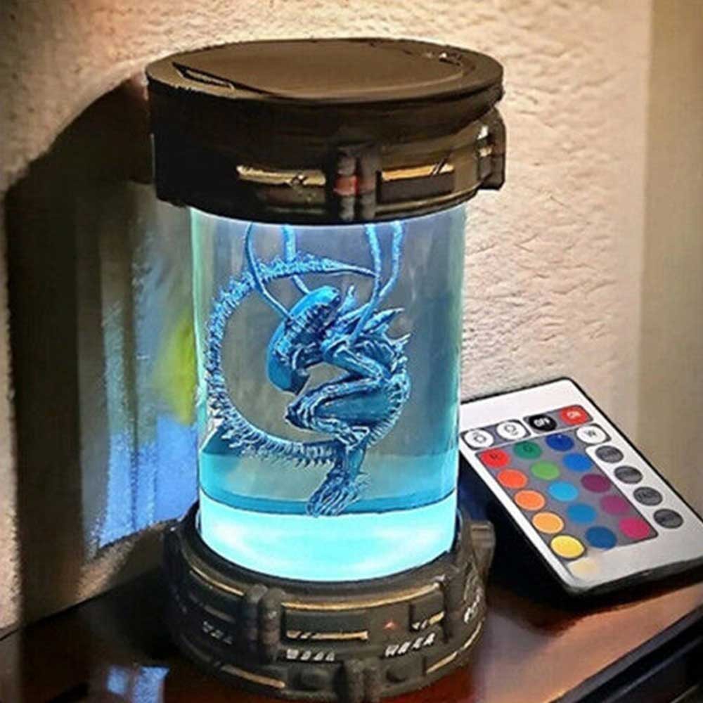 Lightup Alien Romulus Regal Popcorn Special Resin Lamp Toy | Shopee ...