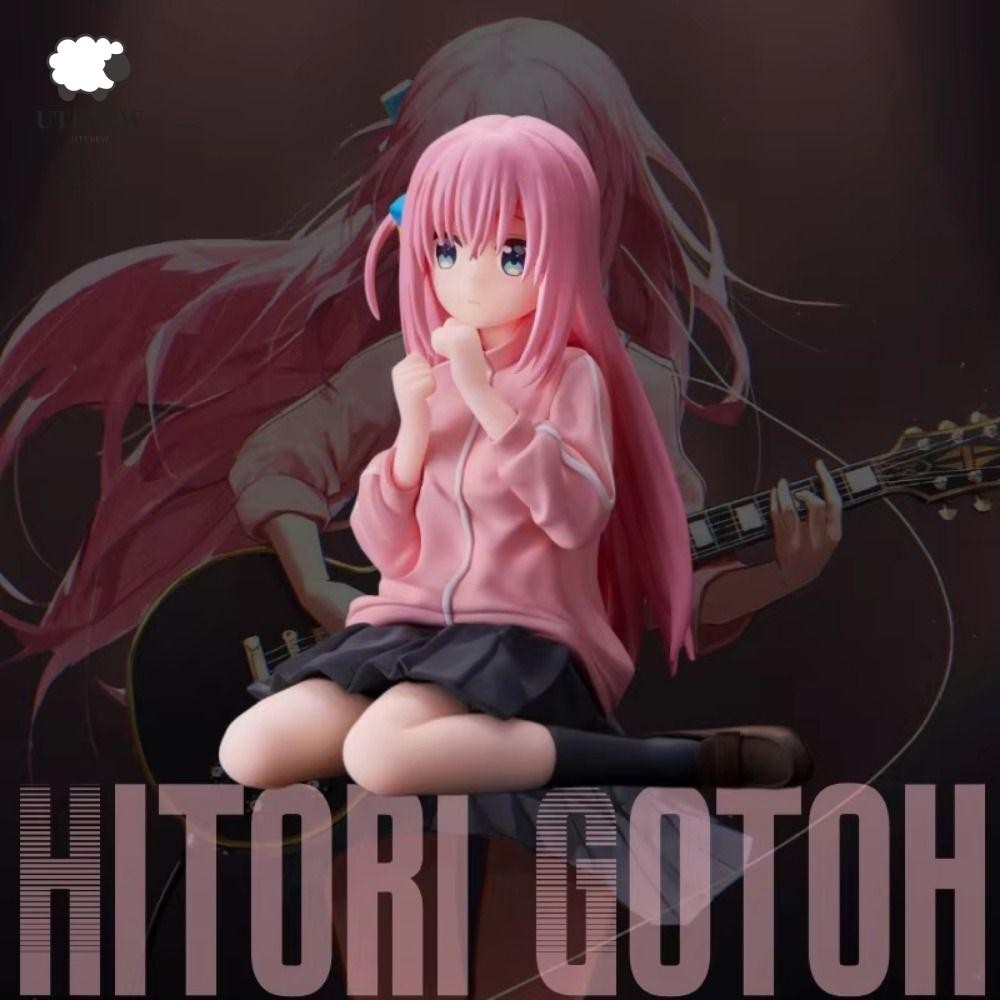 Utenew Guitarist Girl Model, Búp bê PVC Ngồi Postur Hitori Nhân vật ...