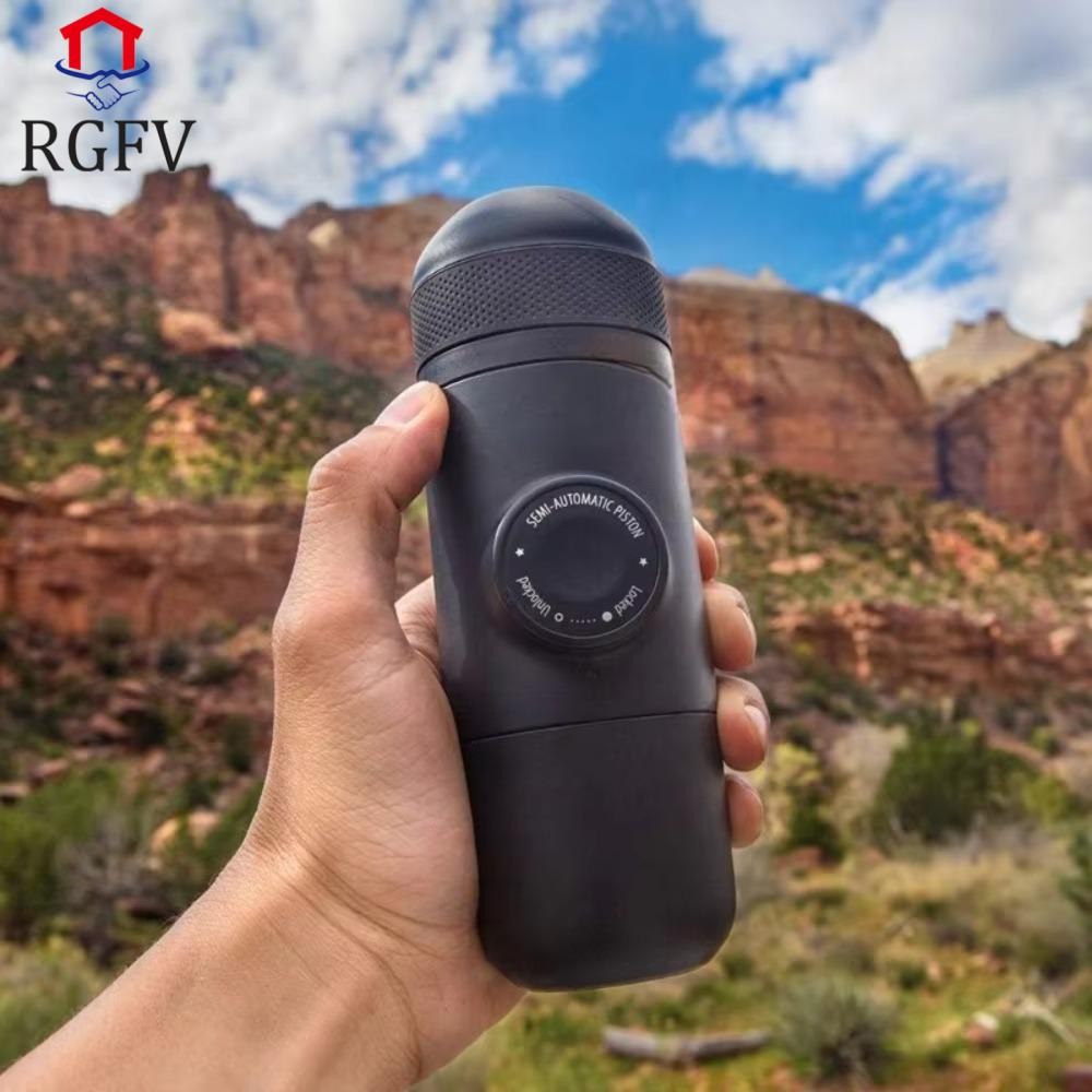 Máy pha cà phê RGFV Espresso, Hướng dẫn sử dụng Máy pha cà phê du lịch 140ml, Máy pha cà phê ...