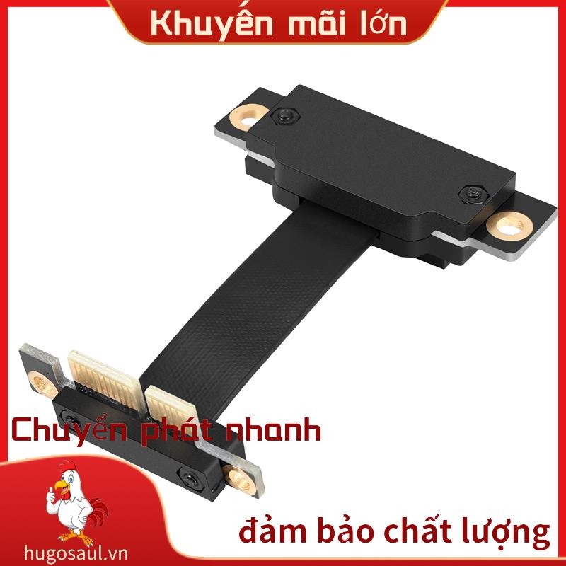 Cáp nâng PCIe X1 Dual 90 độ Góc phải PCIe 3.0 X1 sang X1 Cáp nối dài ...