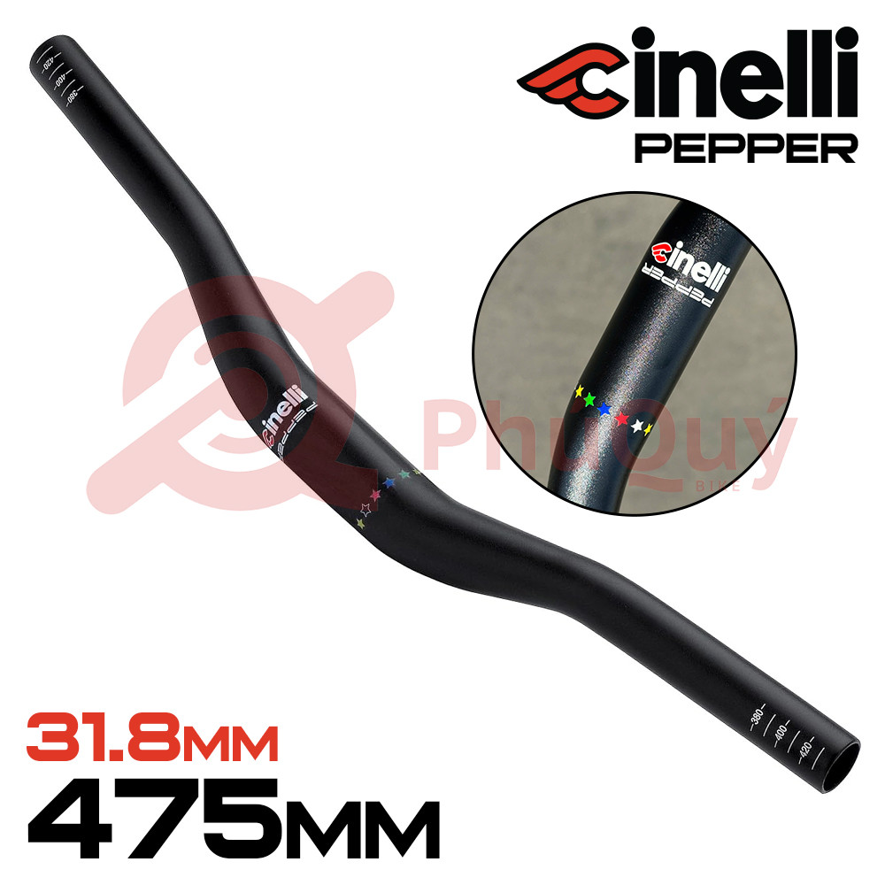 Ghi Đông Cinelli Pepper ÉN NGẮN 31.8 Dài 475mm | Shopee Việt Nam