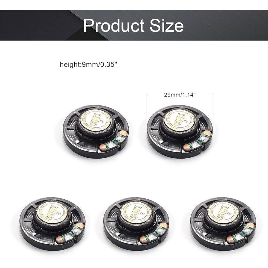 [2 CÁI] Loa 8R 0.25W 29mm, Loa 8 ohm - 0.25W, 29mm | Shopee Việt Nam