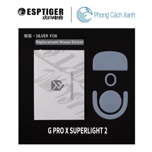 Feet chuột PTFE Unusual Way Sport Silver Fox - Logitech G Pro X ...