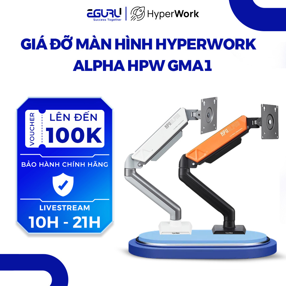 Arm màn hình HyperWork Alpha HPW GMA1 Chắc Chắn, Tiện Lợi - Hàng chính ...