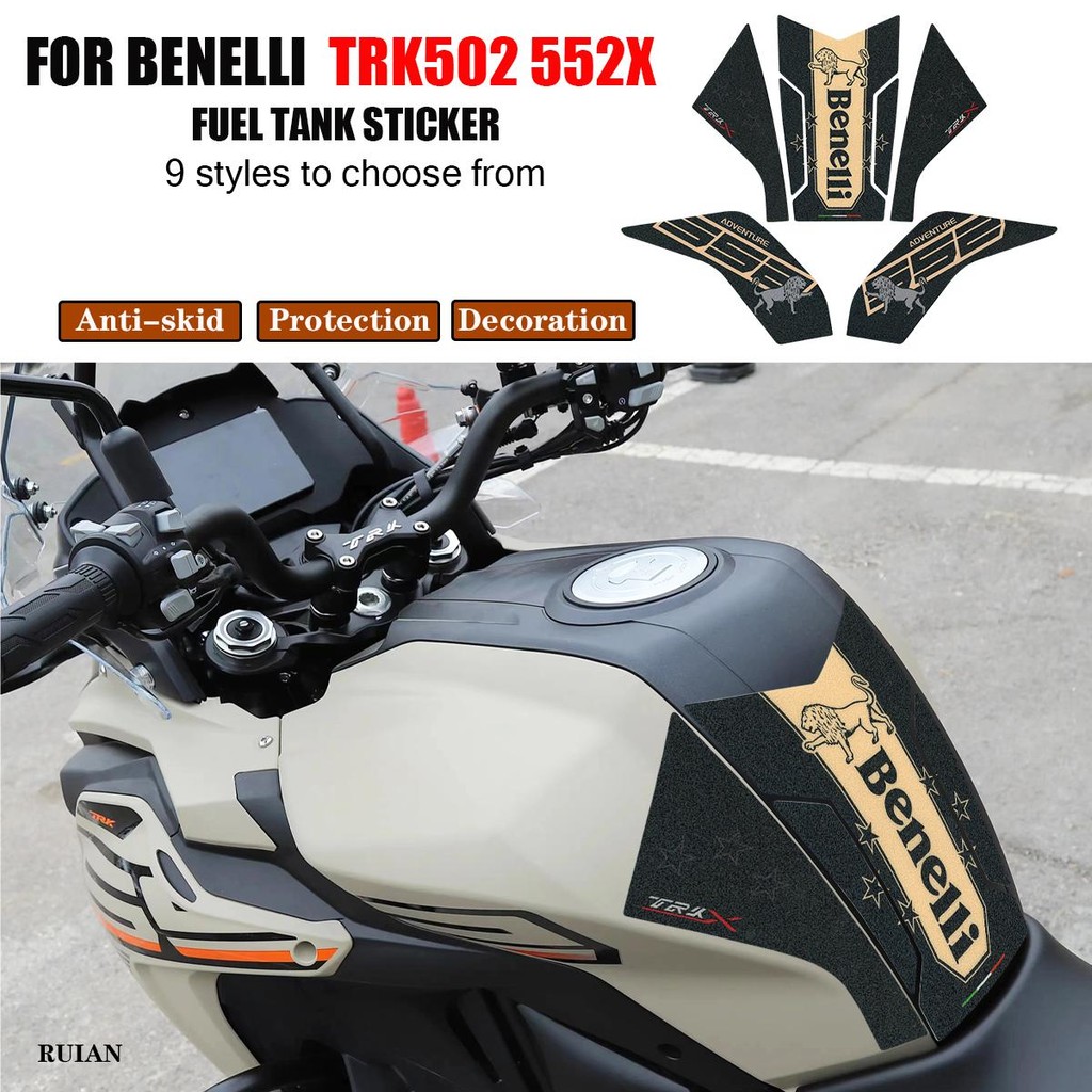 Thích hợp cho Benelli TRK502 552X Xe Máy Nhiên Liệu Bảo Vệ Miếng Dán Mờ ...