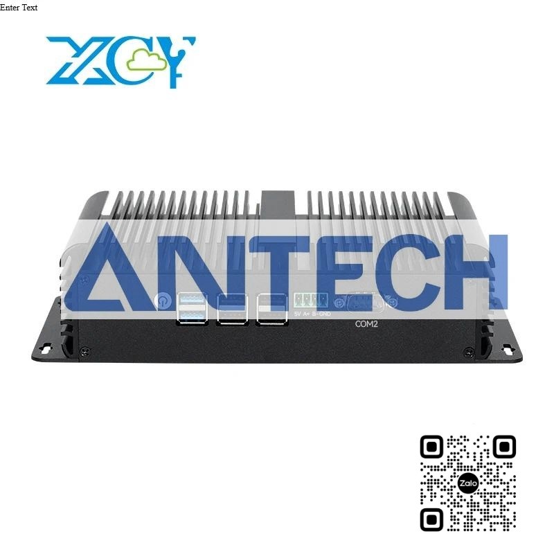 Mini Industrial PC Intel N100 4x 2.5G Ethernet 2x Serial Ports RS485 ...