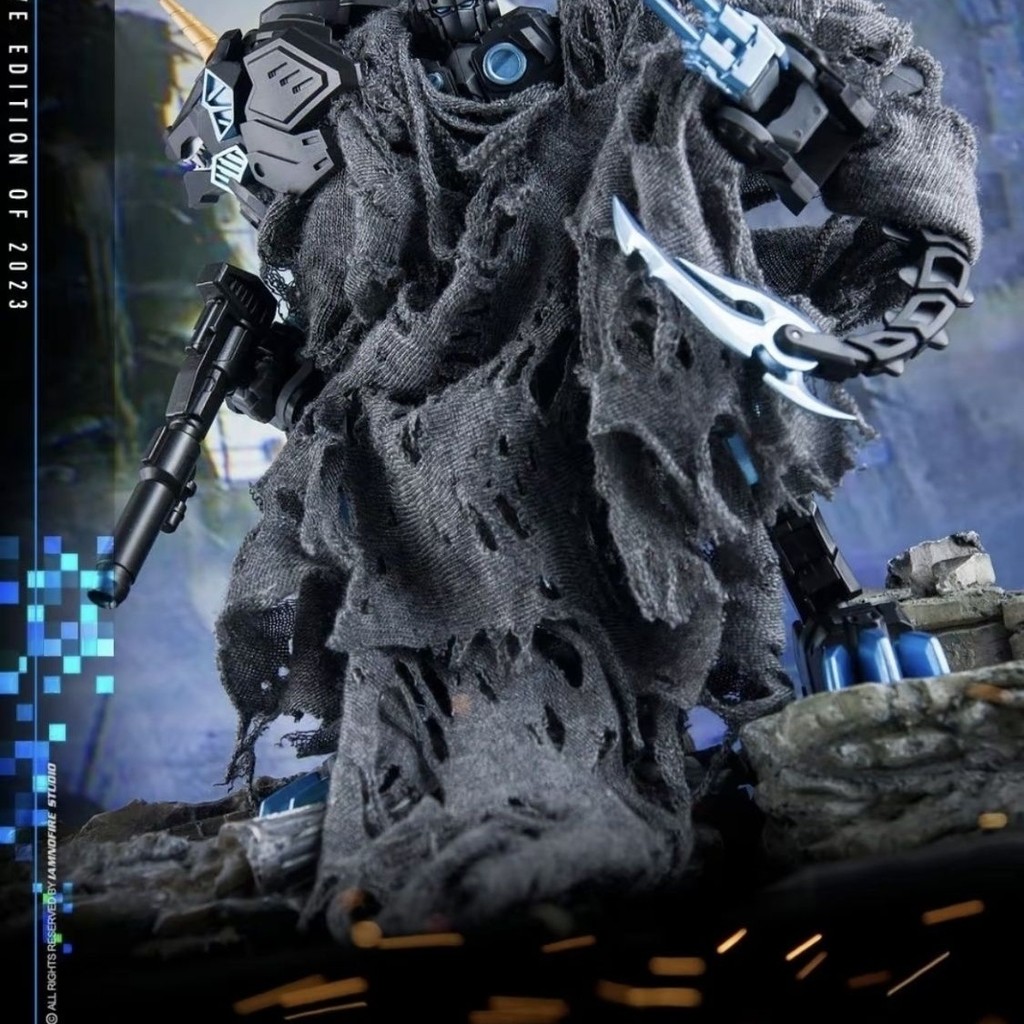 Mô hình Pangu PT-03B, mô hình nhân vật chỉ huy mặt sư tử quỷ đen, đồ chơi biến hình có thể di ...