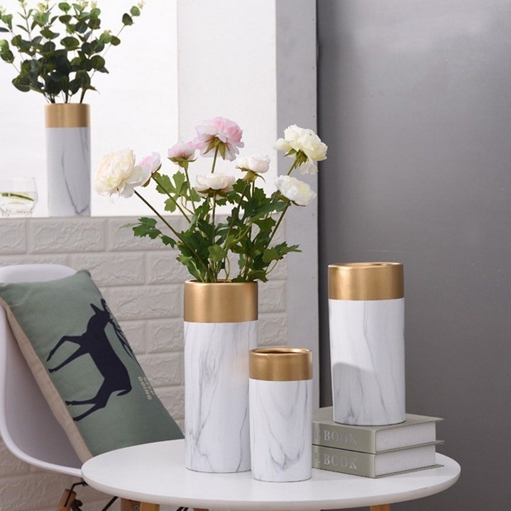 Libishop - Bình Hoa Gốm Sứ Trang Trí PAROS CERAMIC Cao Cấp | Shopee ...