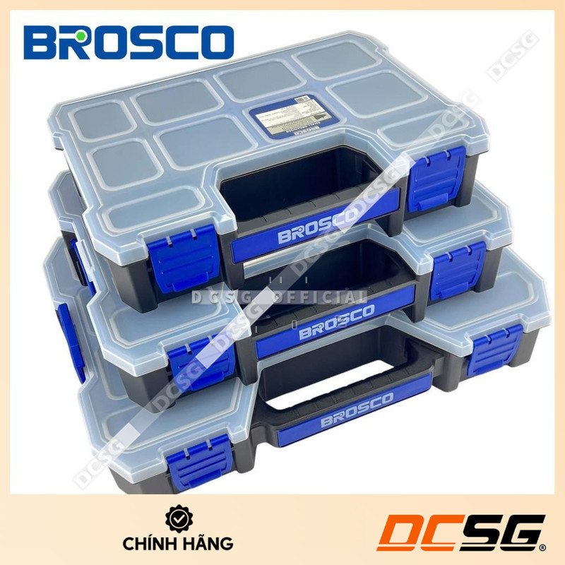 Hộp nhựa đựng đồ nghề nhiều ngăn BROSCO (nhiều kích thước) | DCSG Store ...