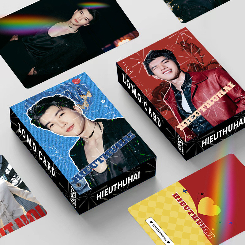 30 chiếc Hiếuthuhai QuangHungmasterD Laser Holographic Lomo Cards ...