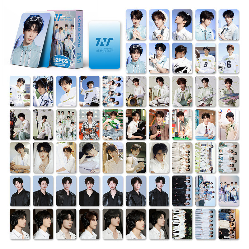 92 Thẻ Lomo TNT ‌Zhang Zhenyuan Yan Haoxiang He Junlin Song YaXuan Dán Photocards Ma Jiaqi Ding ...