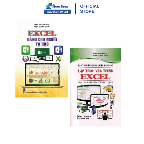 Sách - Combo Excel Dành Cho Người Tự Học + Lập Trình Ứng Dụng - Excel ...