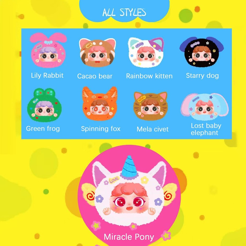 Migo V1/V2/V4/V5/V6 Hộp mù sang trọng Tiệc động vật | Hộp mù Migo 1 ...